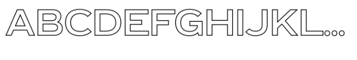 Exalted Extended Bold Outline Font | Download Commercial | WhatFontIs