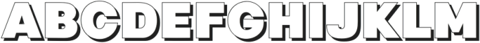 Fox Blimpo Shadow otf (400) Font | Download Commercial | WhatFontIs