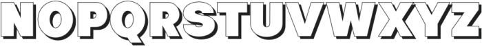 Fox Blimpo Shadow otf (400) Font | Download Commercial | WhatFontIs