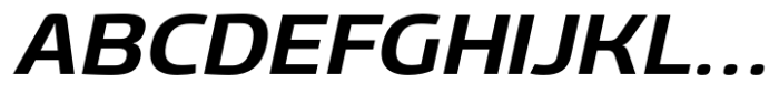 Gltp Starion Expanded Semi Bold Italic Font | Download Commercial ...