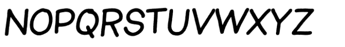 Halley Italic Rough Font | Download Commercial | WhatFontIs