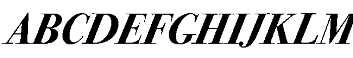 ITC Bodoni 72 Bold Italic Font - Serif Classic - What Font Is