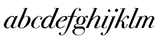 ITC Bodoni 72 Italic Font - What Font Is