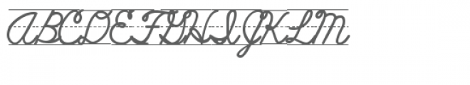 Ld Traditional Cursive Lined Font What Font Is