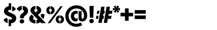 Morph Stencil Bold Font | Download Commercial | WhatFontIs