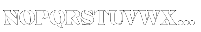 PGF Strange Outline Font | Download Commercial | WhatFontIs
