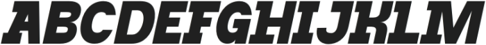 Rofane Mono Black Italic otf (900) Font - Monospaced Modern, - What Font Is
