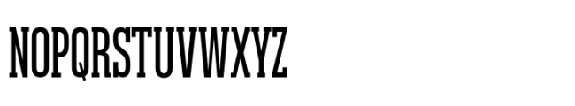 Rules Slab Compressed Semibold Font | Download Commercial | WhatFontIs