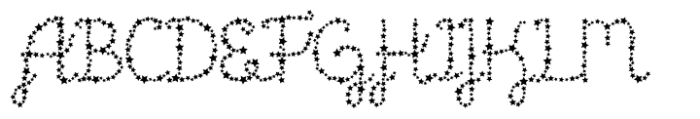 Star Cursive Regular Font - Script Decorative, playful, whim - What Font Is