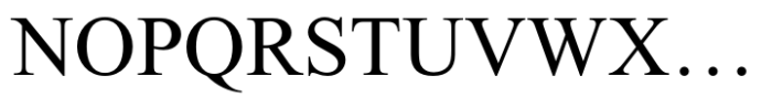 Times New Roman PS Greek Regular Font | Download Commercial | WhatFontIs
