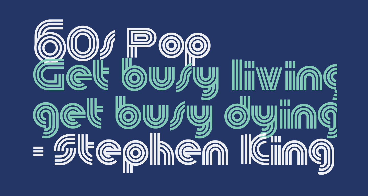 60s Pop free Font - What Font Is