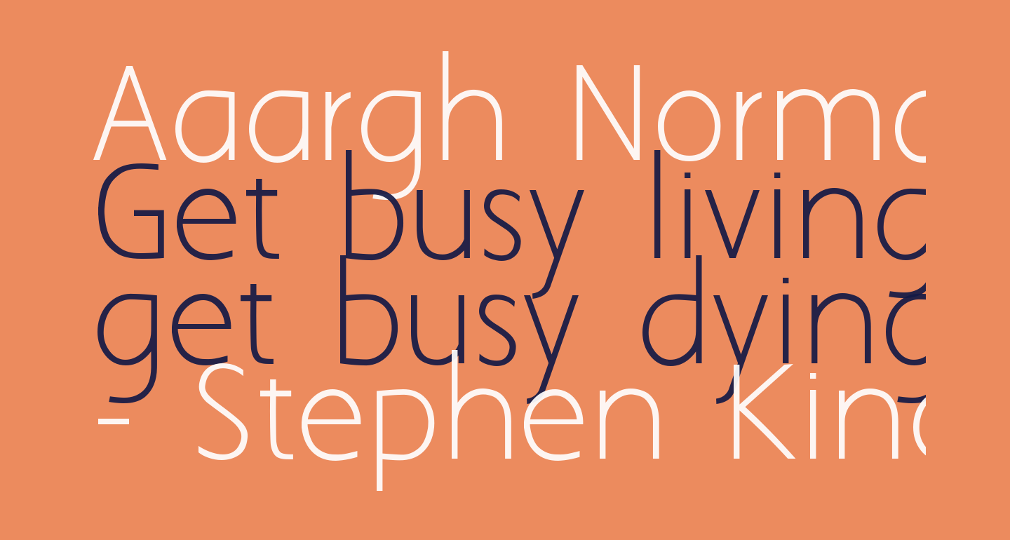 Aaargh Normal free Font - What Font Is