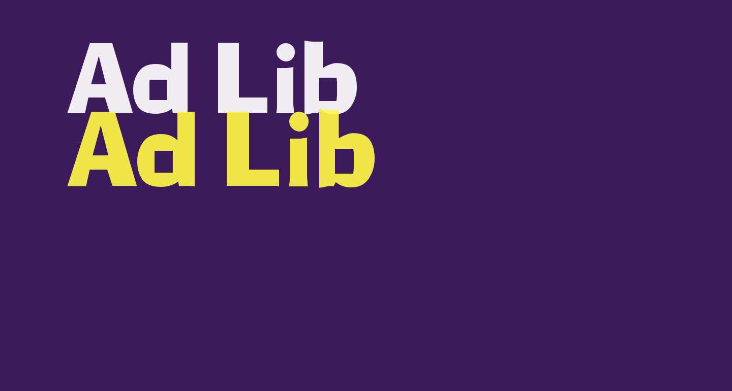 Ad Lib free Font - What Font Is