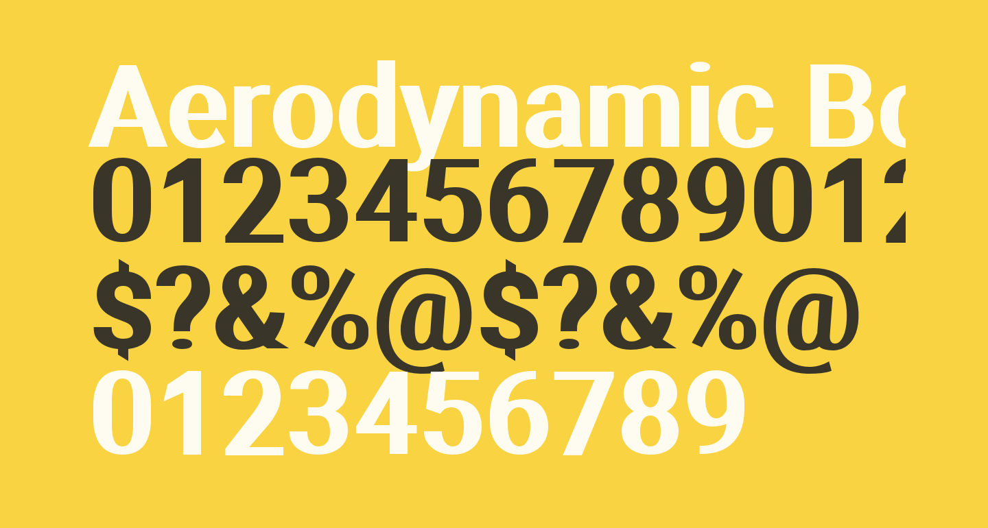 Aerodynamic Bold free Font - What Font Is
