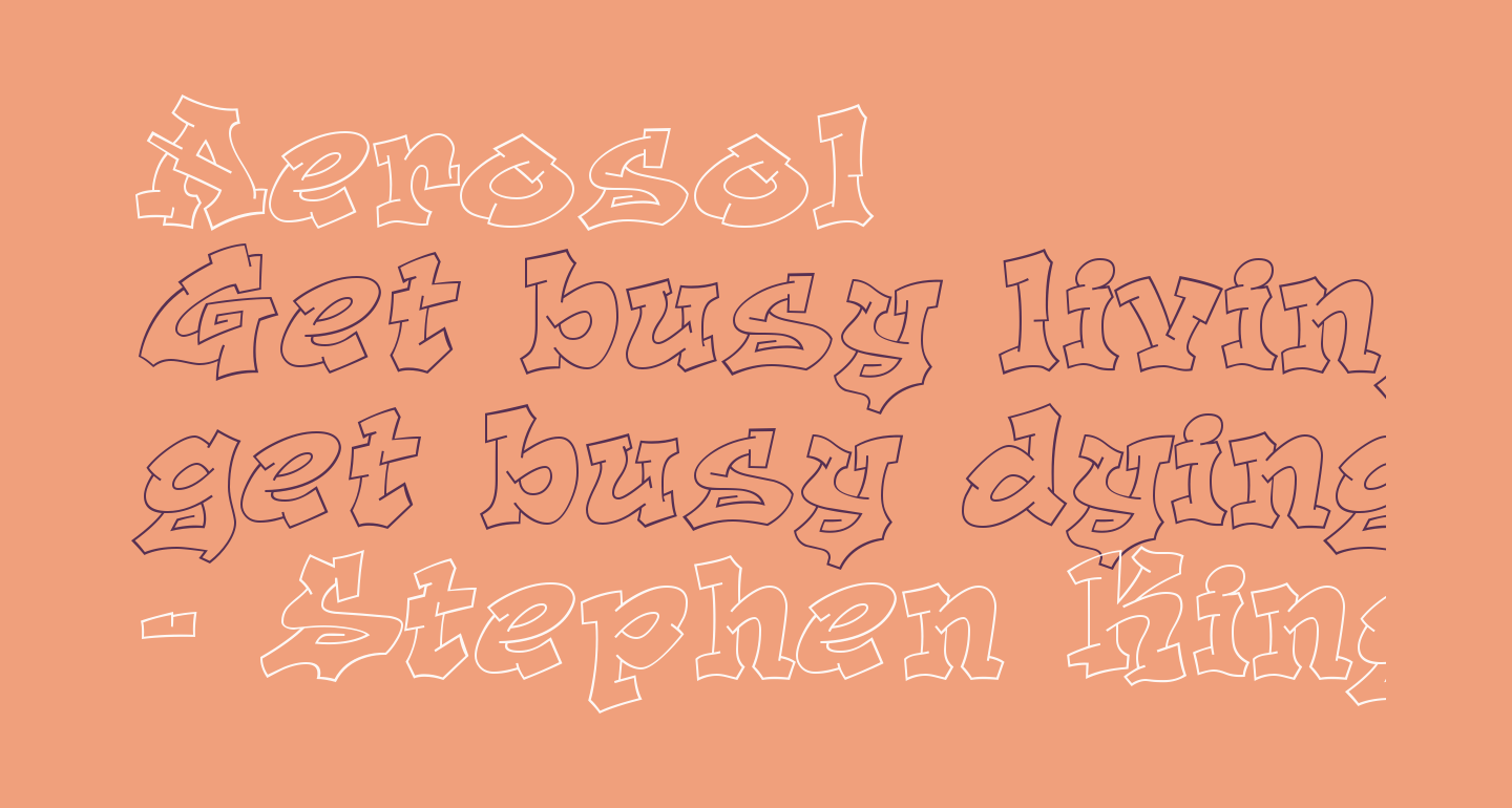 Aerosol Free Font What Font Is aerosol-free-font-what-font-is