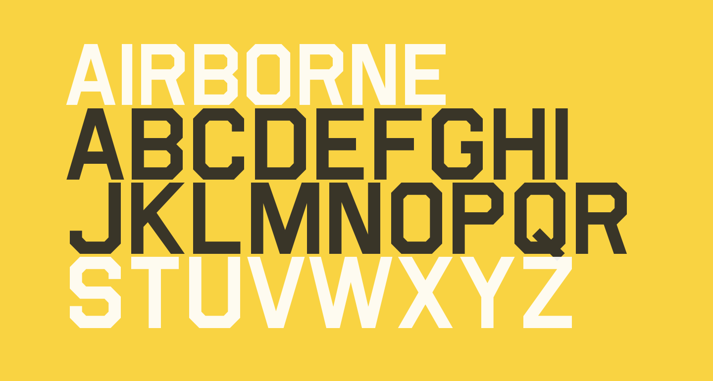 Airborne free Font - What Font Is