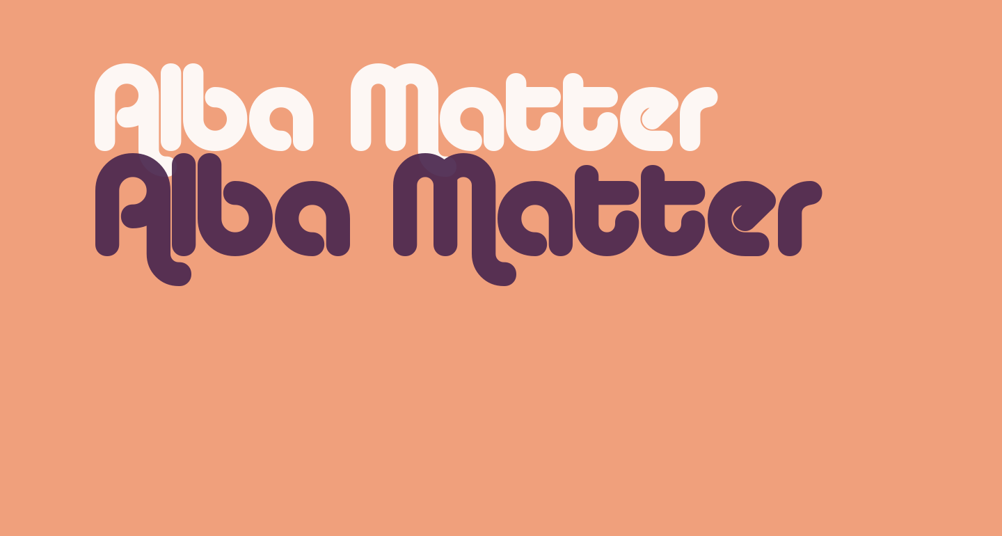 Alba Matter free Font - What Font Is