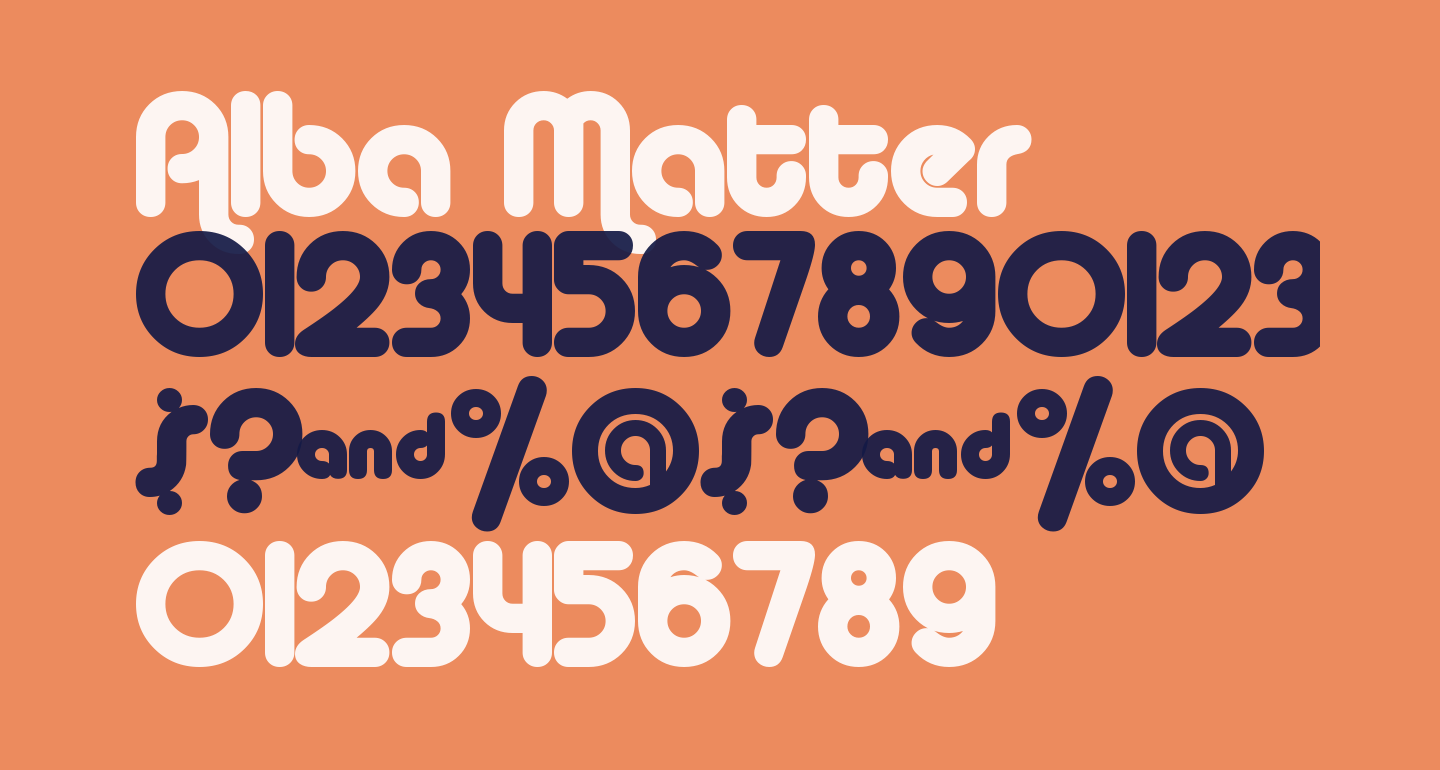 Alba Matter free Font - What Font Is