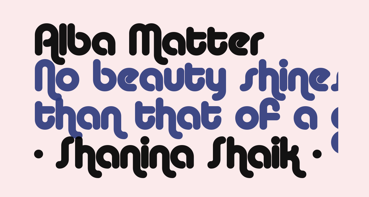 Alba Matter free Font - What Font Is