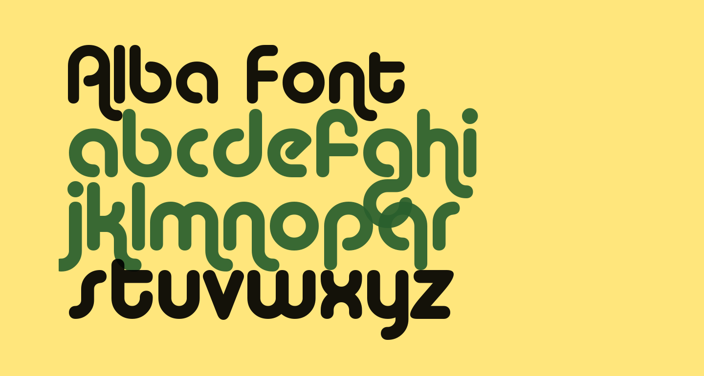 Alba free Font - What Font Is