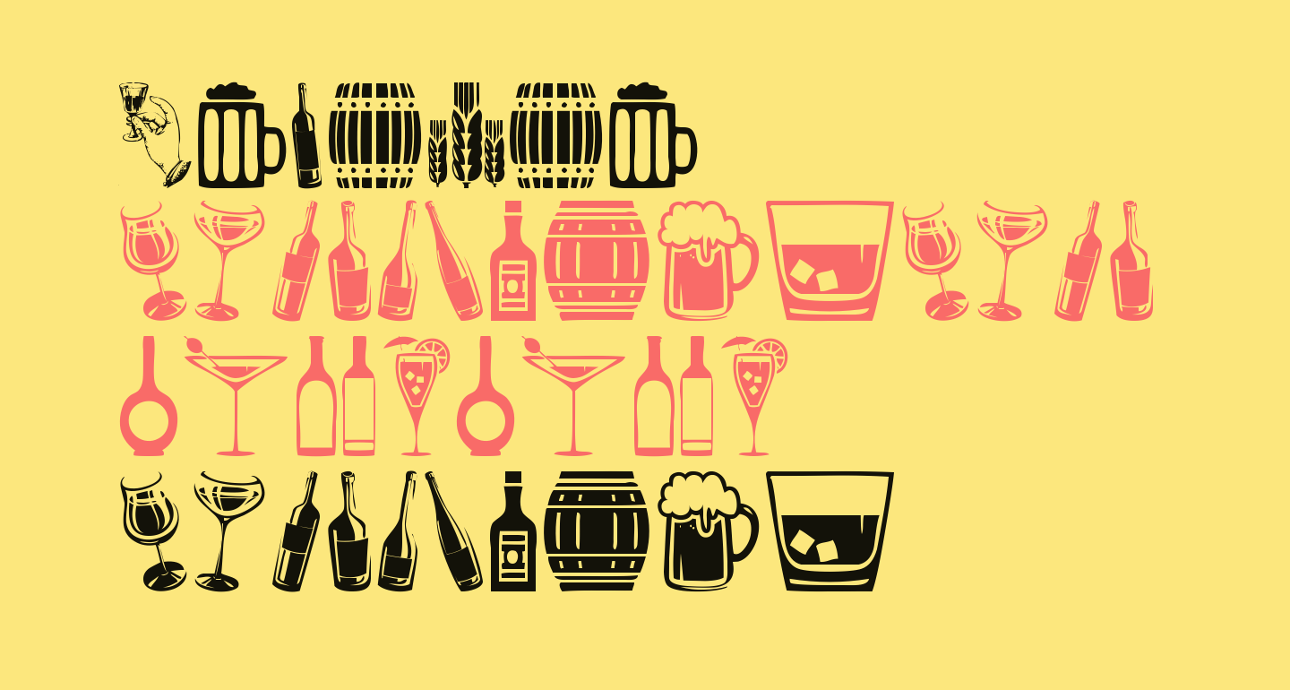 Alcohol free Font - What Font Is