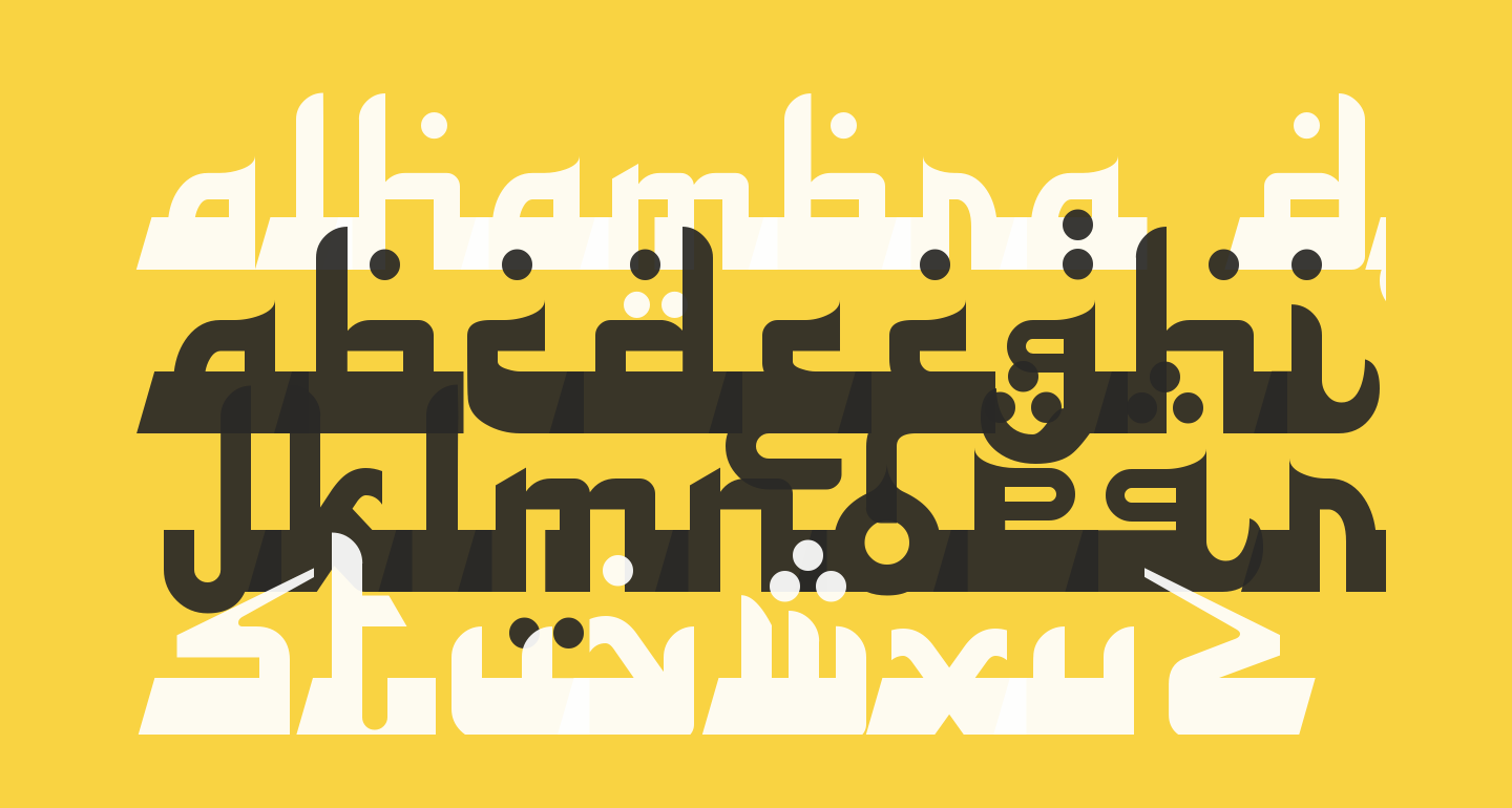 Alhambra Deep free Font - What Font Is