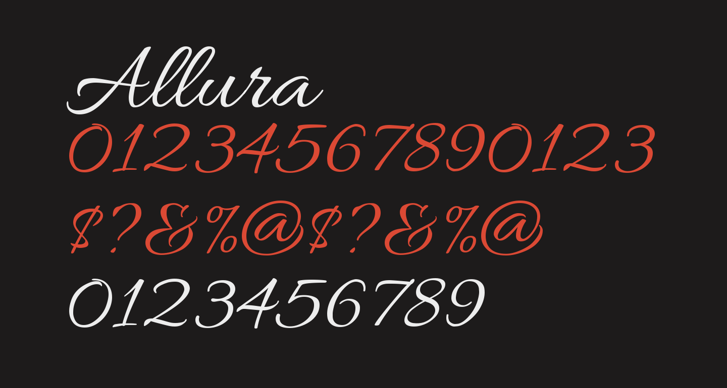 Allura free Font - What Font Is