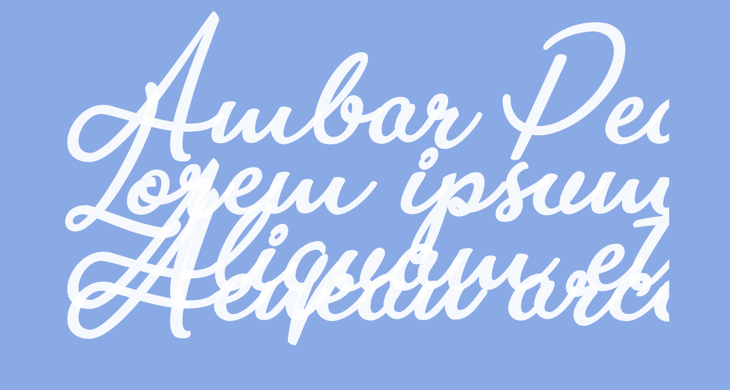 Ambar Pearl Personal Use free Font - What Font Is