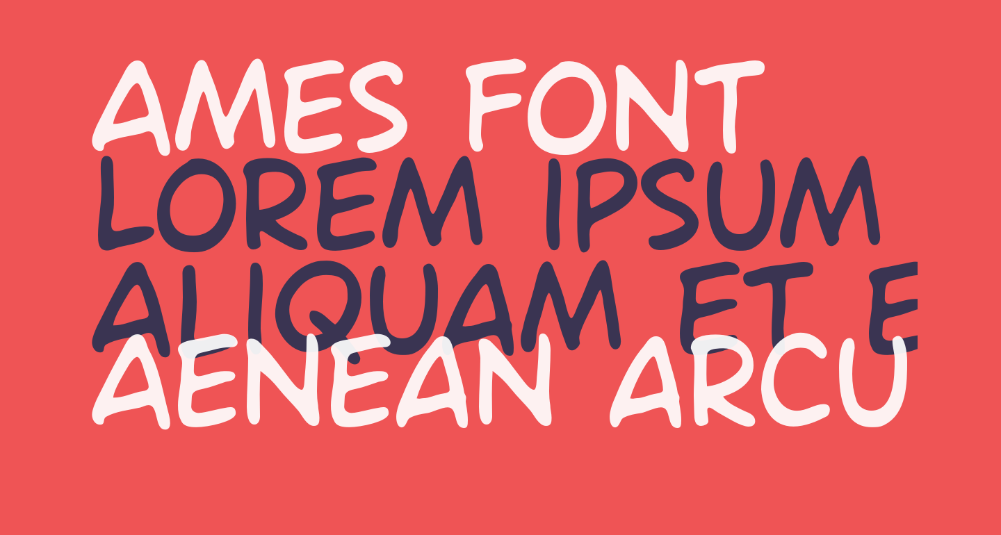 Ames free Font - What Font Is