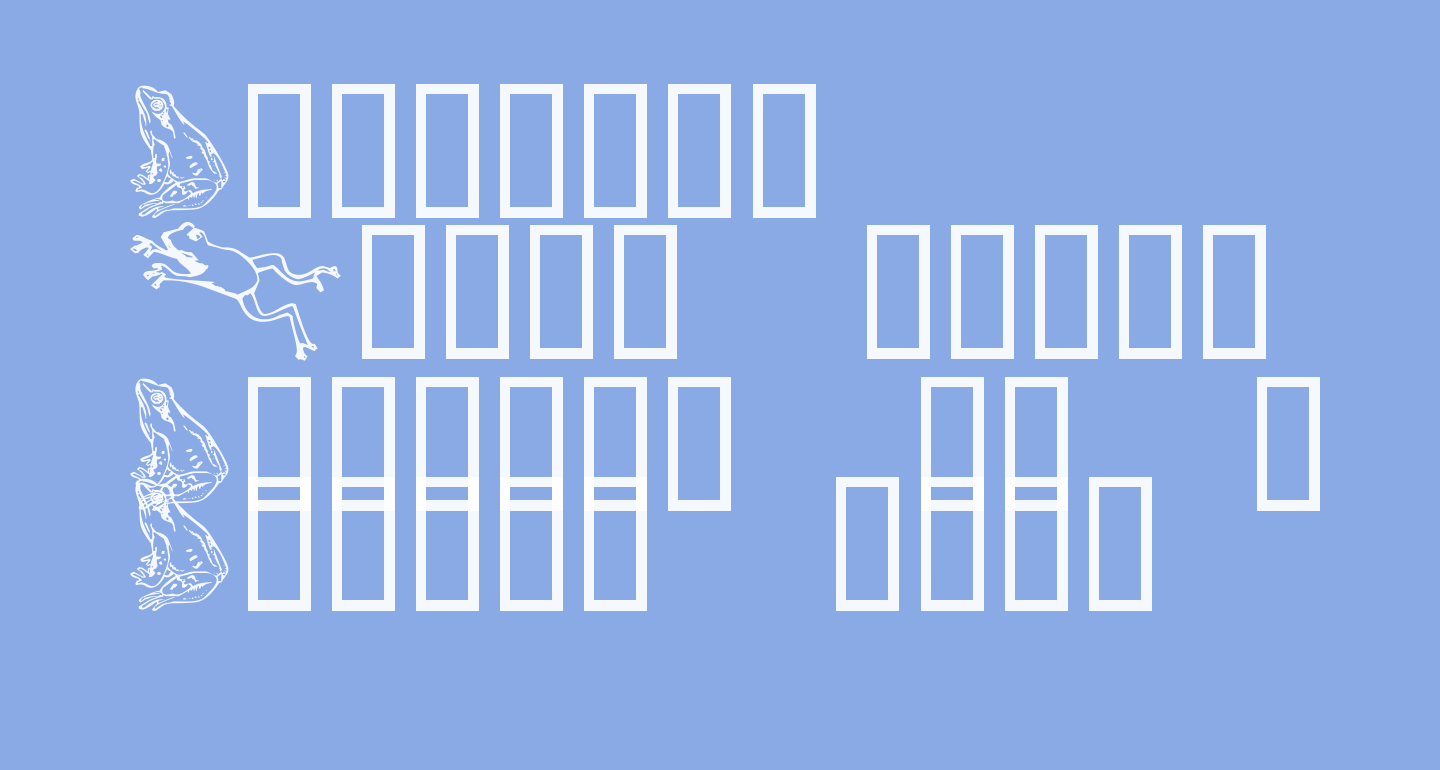 Amphibia free Font - What Font Is