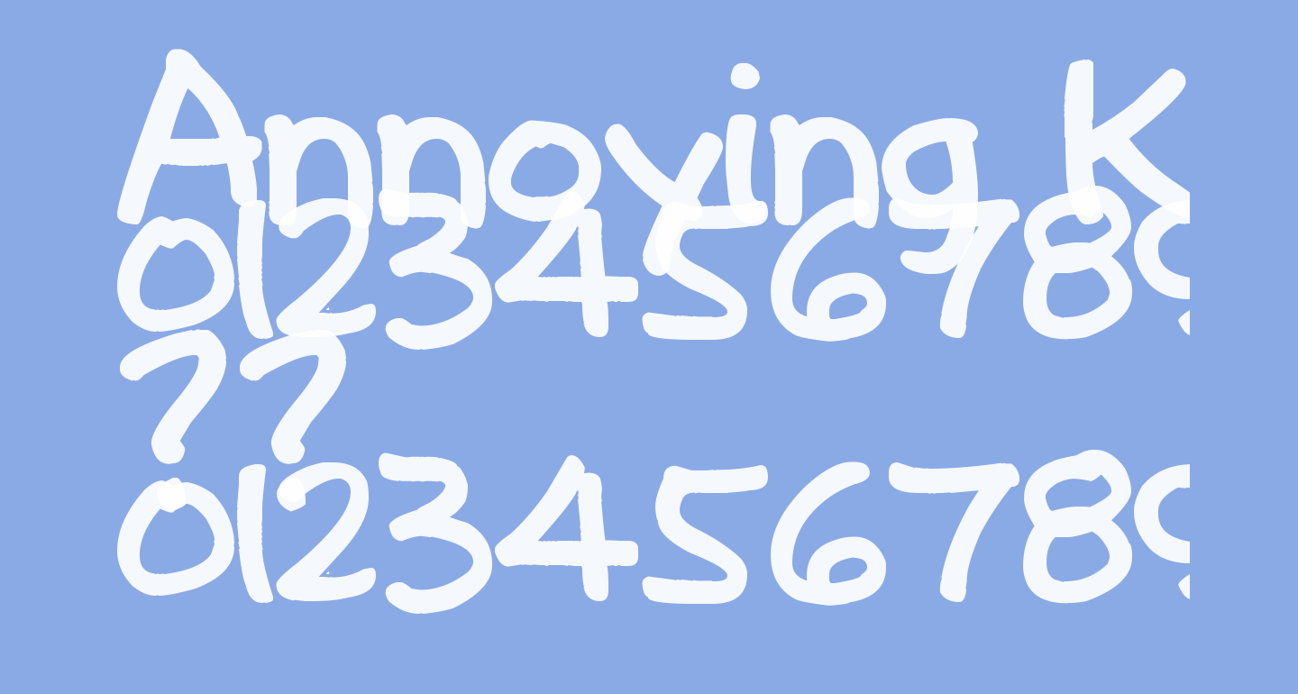 Annoying Kettle free Font - What Font Is