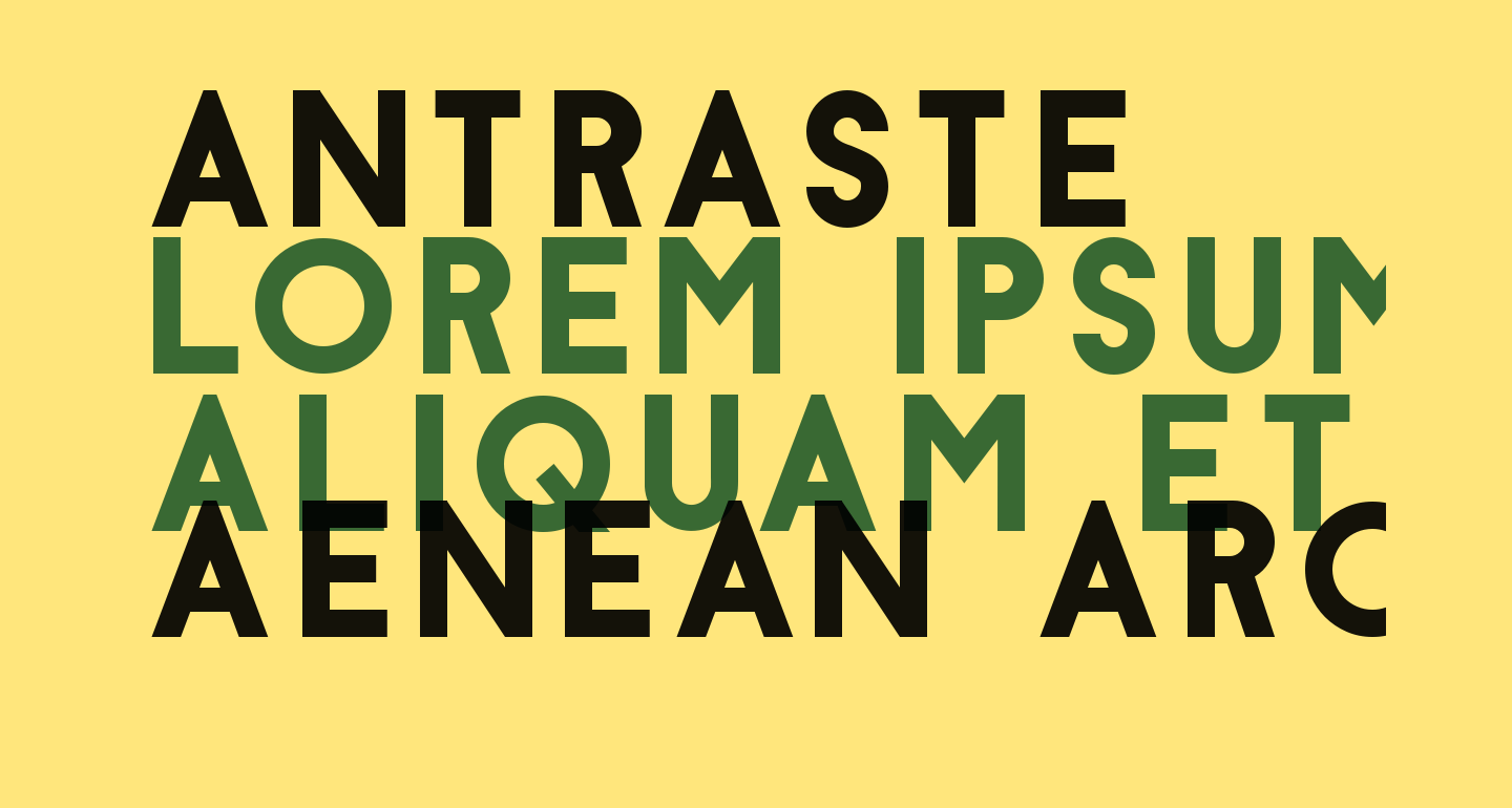 Antraste free Font - What Font Is