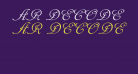 AR DECODE free Font - What Font Is