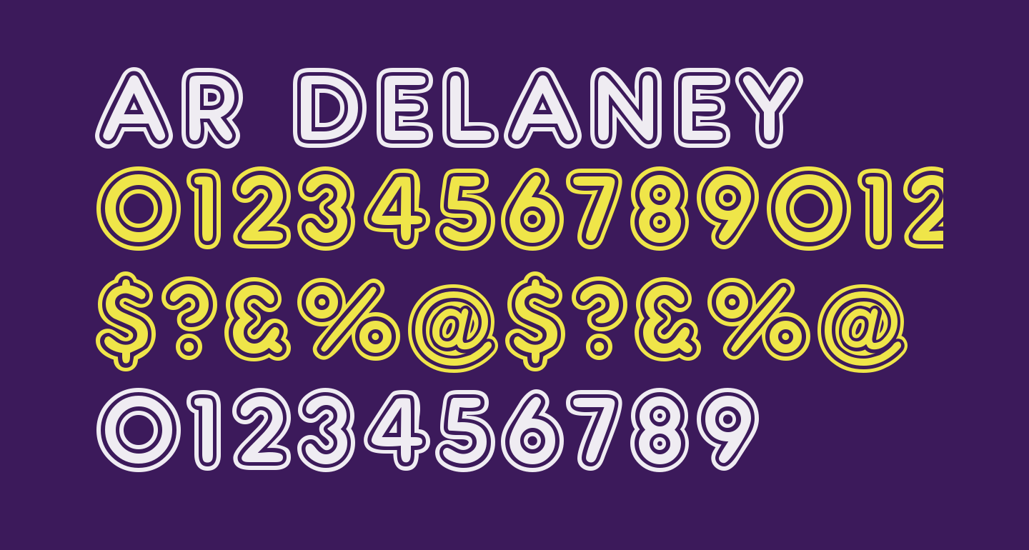 AR DELANEY free Font - What Font Is