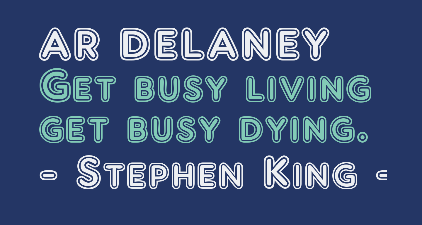 AR DELANEY free Font - What Font Is