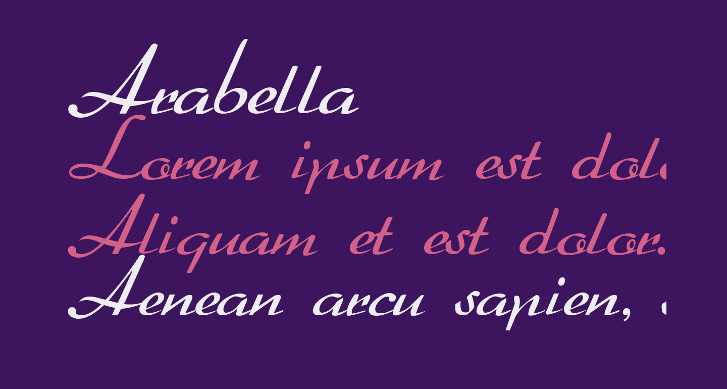 Arabella free Font - What Font Is