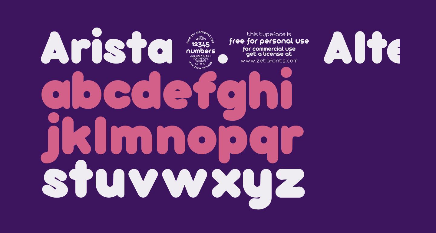 Arista 2.0 Alternate Regular free Font - What Font Is