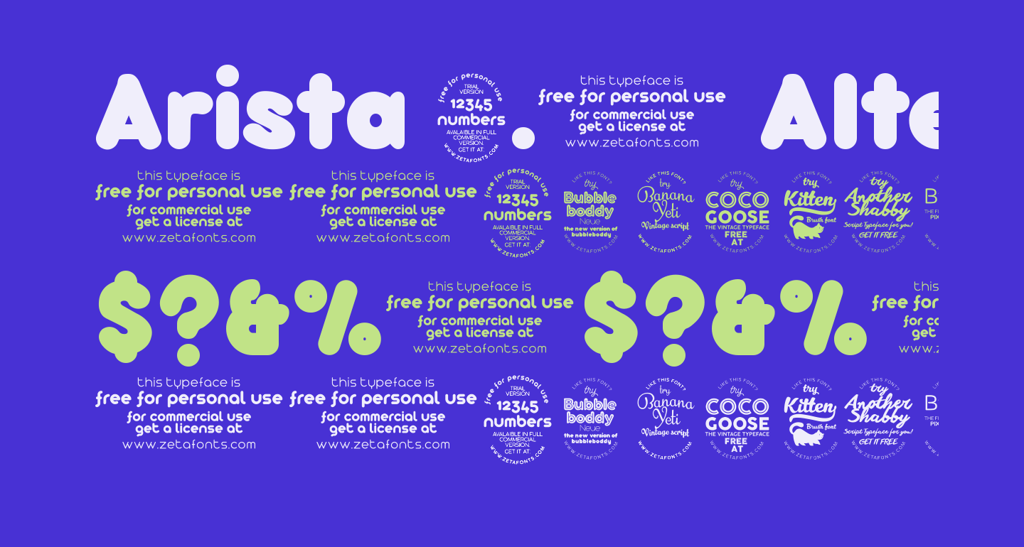 Arista 2.0 Alternate Regular free Font - What Font Is