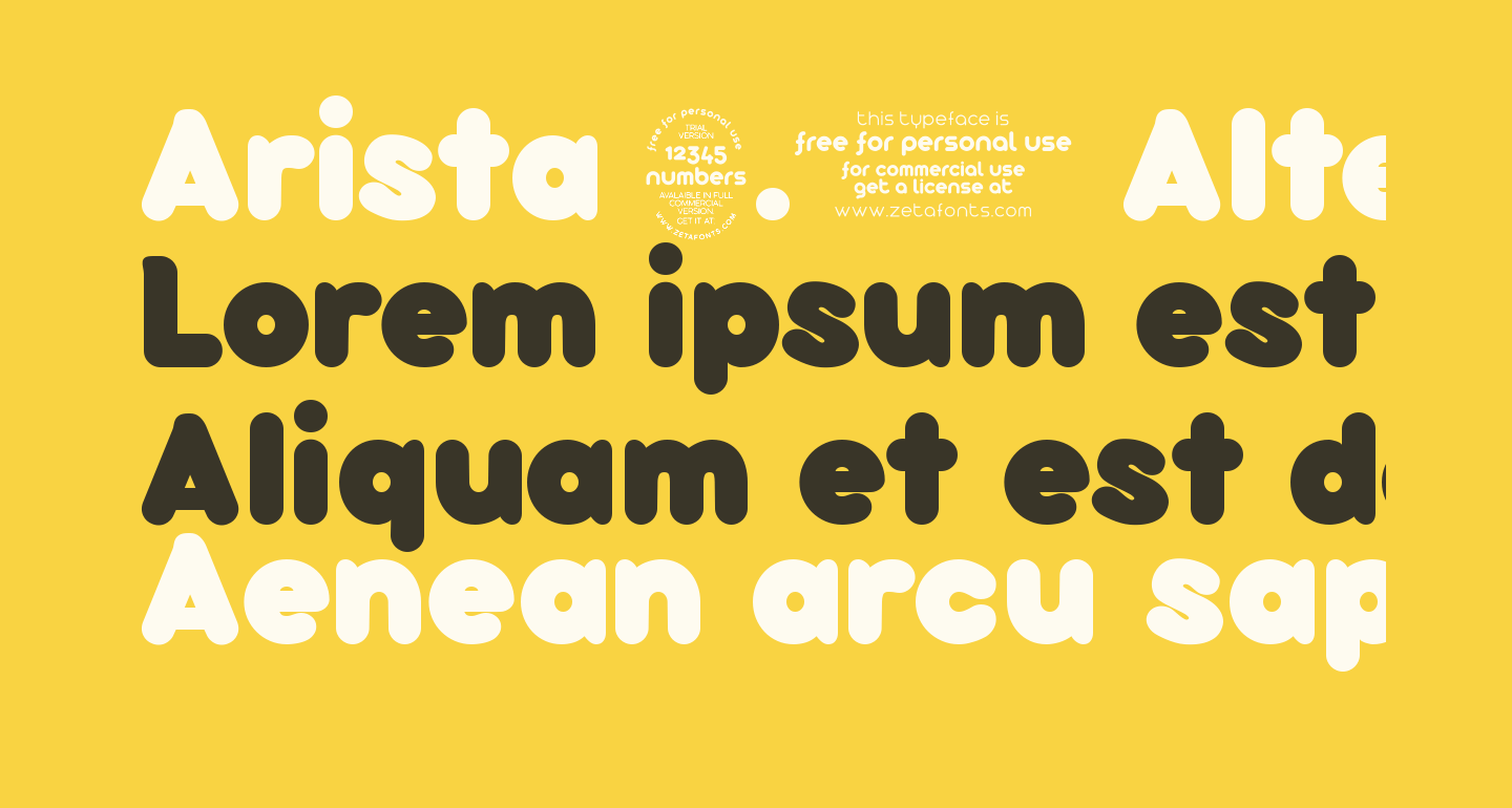 Arista 2.0 Alternate Regular free Font - What Font Is