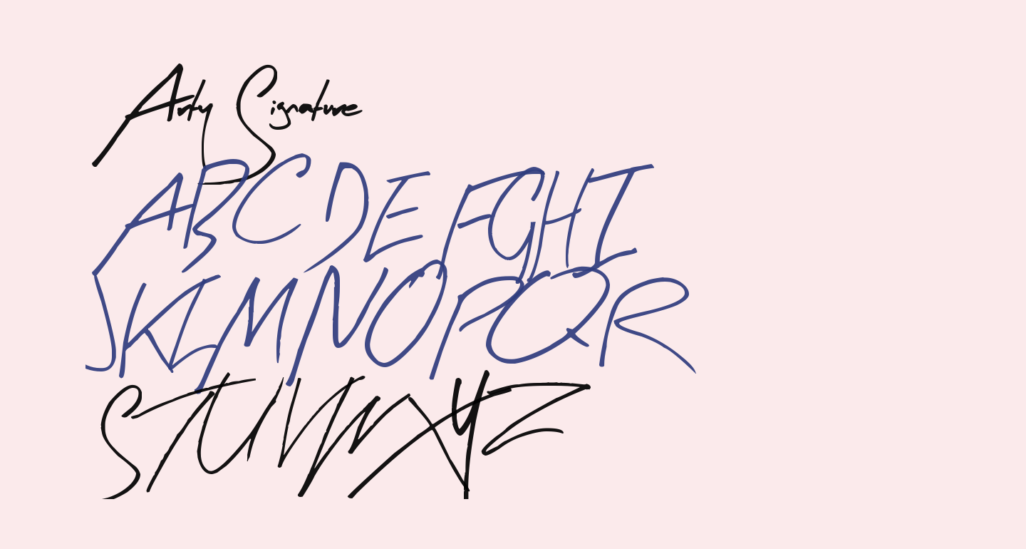Arty Signature free Font - What Font Is