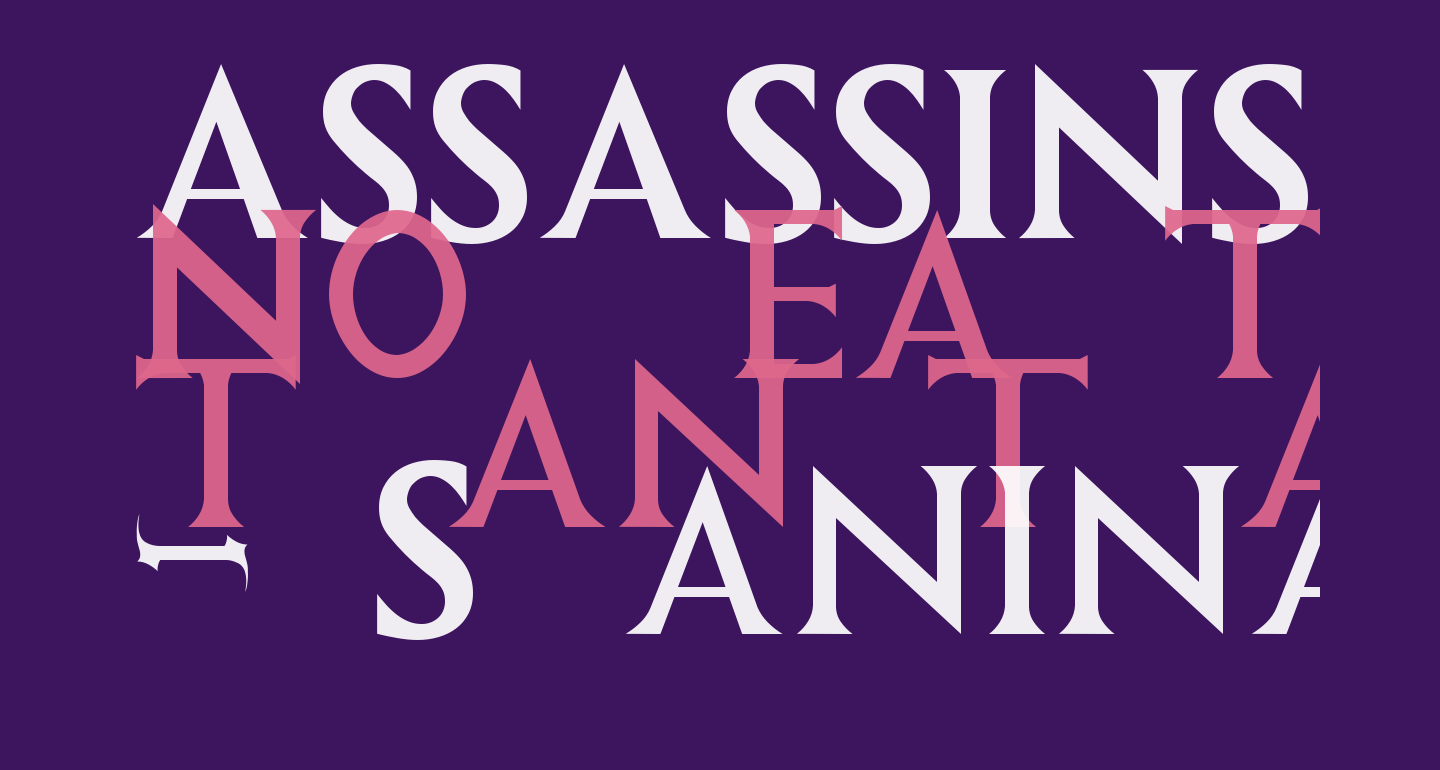 ASSASSINS CREED free Font - What Font Is