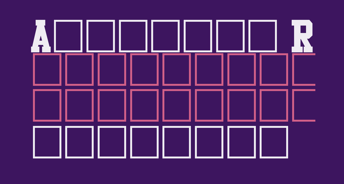 Athletic Regular free Font - What Font Is