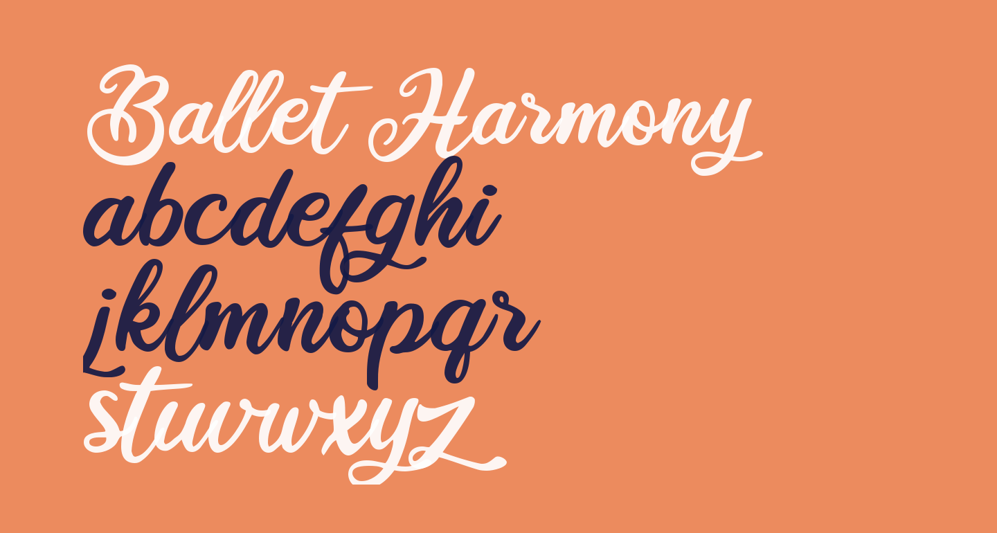 Ballet Harmony free Font - What Font Is