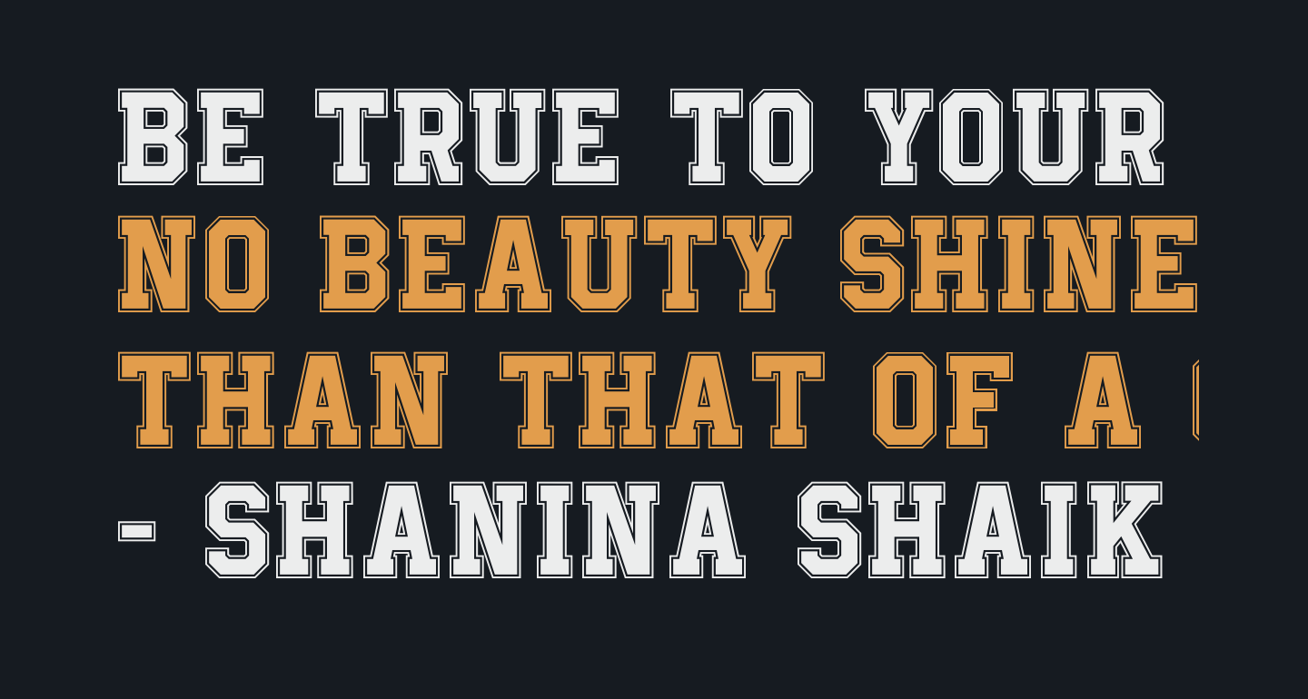 Be True To Your School Regular free Font - What Font Is