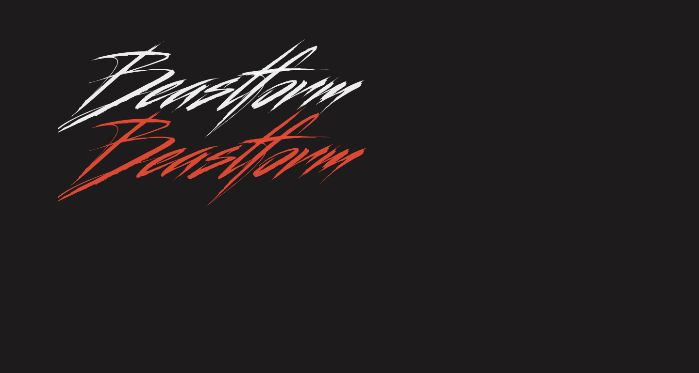 Beastform free Font - What Font Is