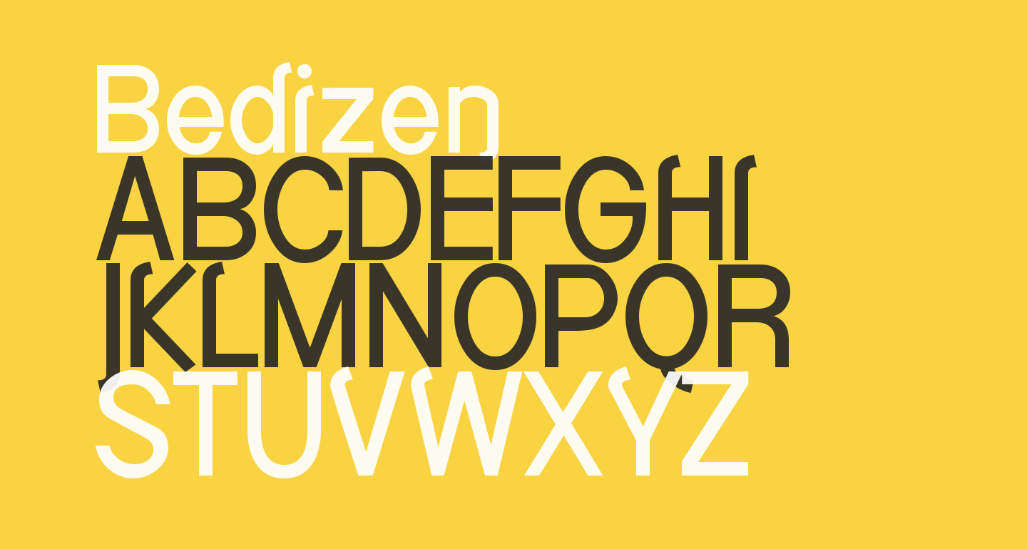 Bedizen free Font - What Font Is