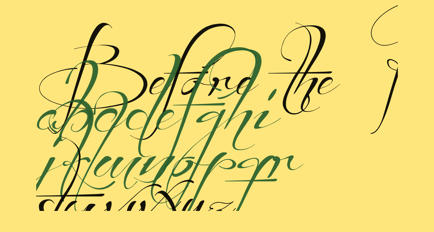 Before the Rain free Font - What Font Is