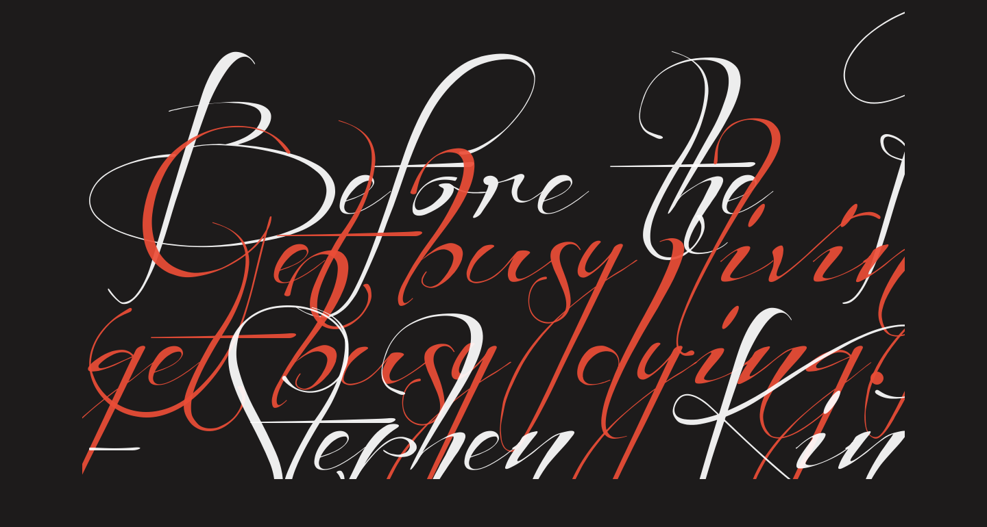 Before the Rain free Font - What Font Is