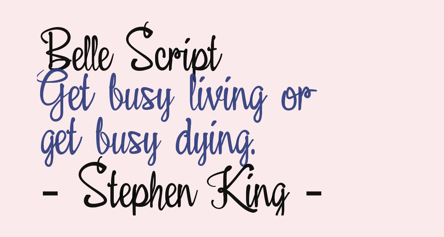 Belle Script free Font - What Font Is