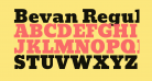 Bevan Regular free Font - What Font Is